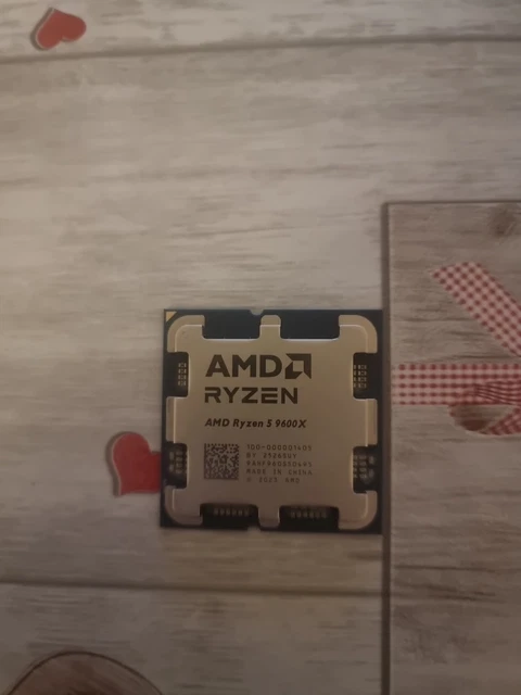 AMD RYZEN 5 9600X AM5 6-Core 12-Thread 5.4GHz Processor £146.28 ...