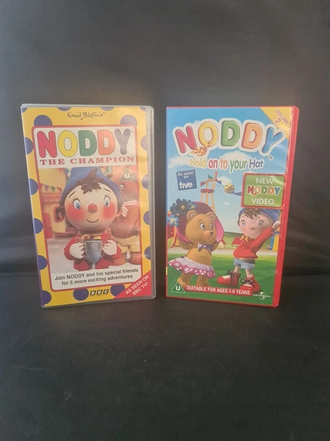 NODDY THE CHAMPION VHS Video Cassette 1996 NODDY HOLD ON TO YOUR HAT ...