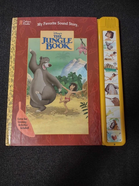MY FAVORITE SOUND Story 1996 Disney The Jungle Book Golden Books (Works ...