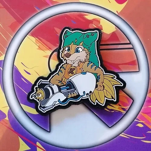 PATCH VELCRO PVC : Furry Yugo Portal Wakfu EUR 10,00 - PicClick FR