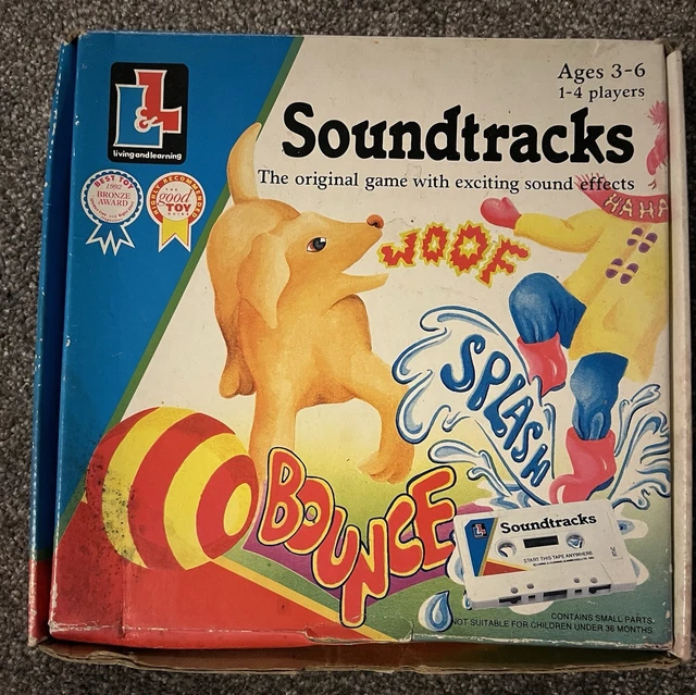 LIVING AND LEARNING Vintage 1990s Sound Track Game Cassette Tape £1.16 ...