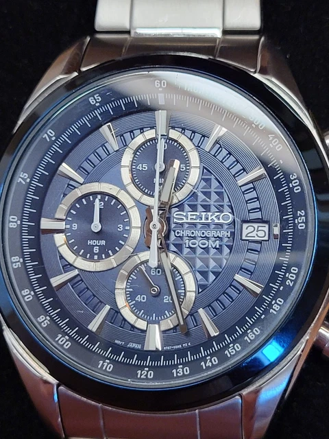 SEIKO SSB177P1 HERREN Uhr Tachymeter Chronograph Quarz EUR 169,00 - PicClick DE
