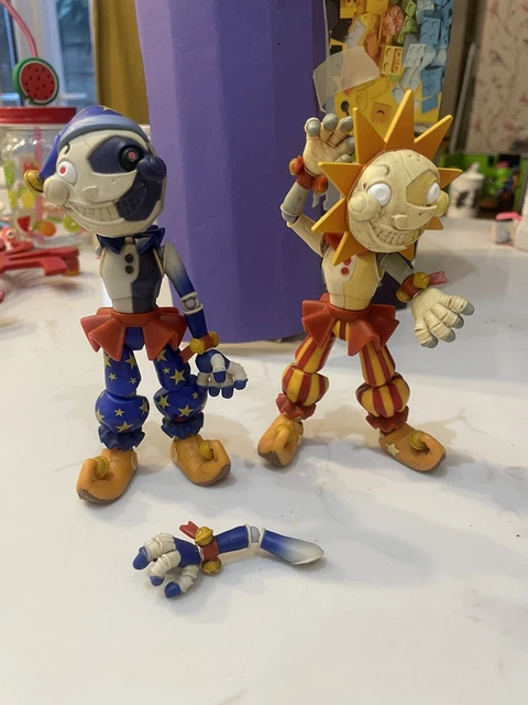 FIVE NIGHTS AT Freddys Sun & Moon Figure FNAF Security Breach Funko ...
