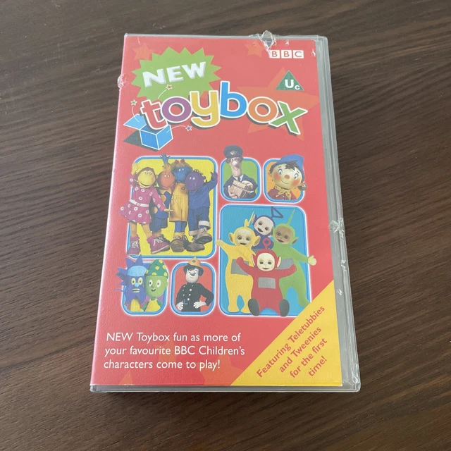VINTAGE TOYBOX CHILDREN’S VHS Teletubbies Postman Pat Tweenies Fireman ...