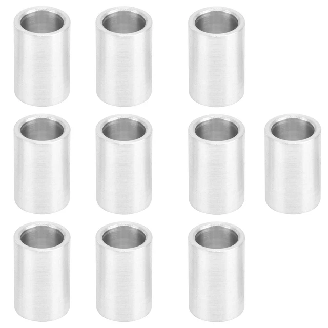 (12MM LONG)ALUMINUM ALLOY Gasket 8mm Outer Diameter Gasket Compact ...