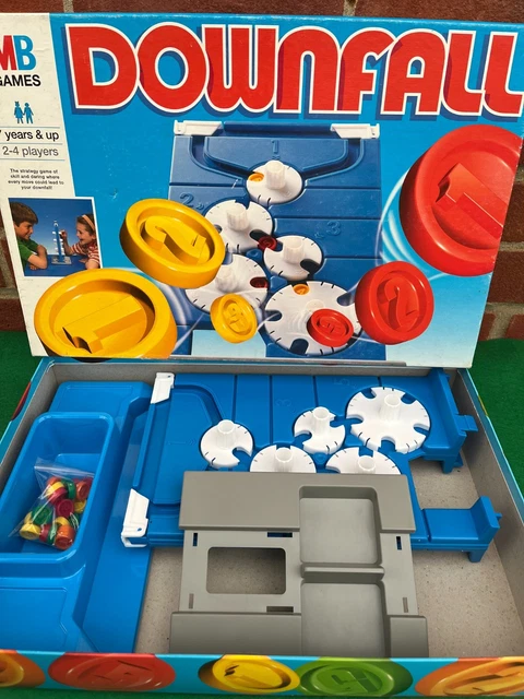 DOWNFALL CLASSIC STRATEGY Board Game COMPLETE MB Games vintage 1997 ...