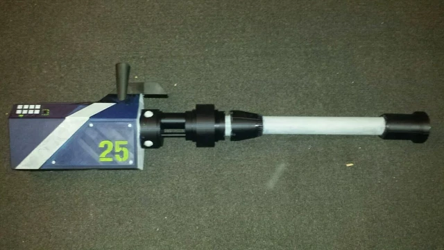 RED DWARF LIFE size Bazookoid 3d printed model scifi gun project Dave ...