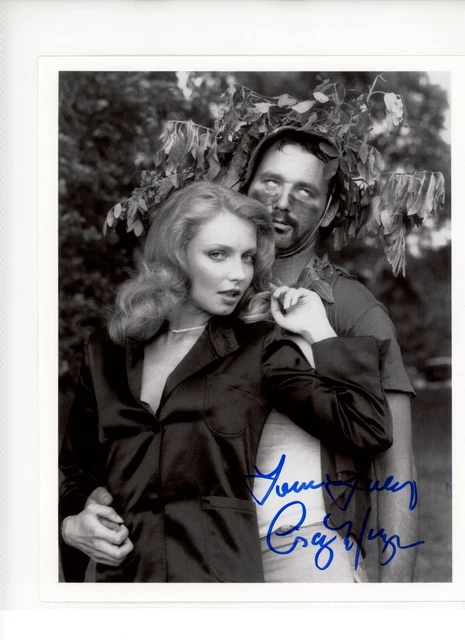 AUTOGRAPHIÉ 8X10 PHOTO Actrice Cindy Morgan Lacey Underall En Caddy ...