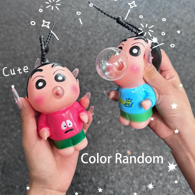 CRAYON SHIN CHAN Anime Boy Design Bubble Blower Keychain random EUR 13 ...