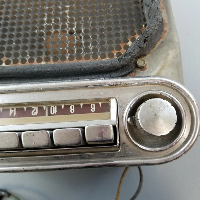 1940S 1950S DELCO RADIO Original Chevy GM Fleetline Chevrolet Packard ...