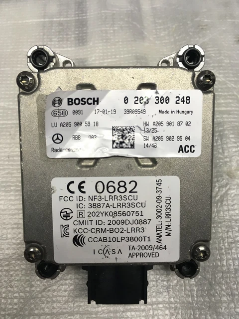 GENUINE MERCEDES W205 W253 GLC radar sensor distronic control unit ...