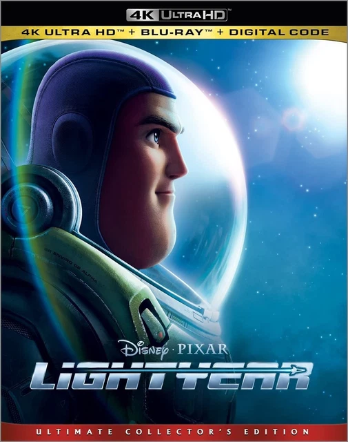 LIGHTYEAR FEATURE 4K UHD (4K UHD Blu-ray) Chris Evans Keke Palmer Peter ...