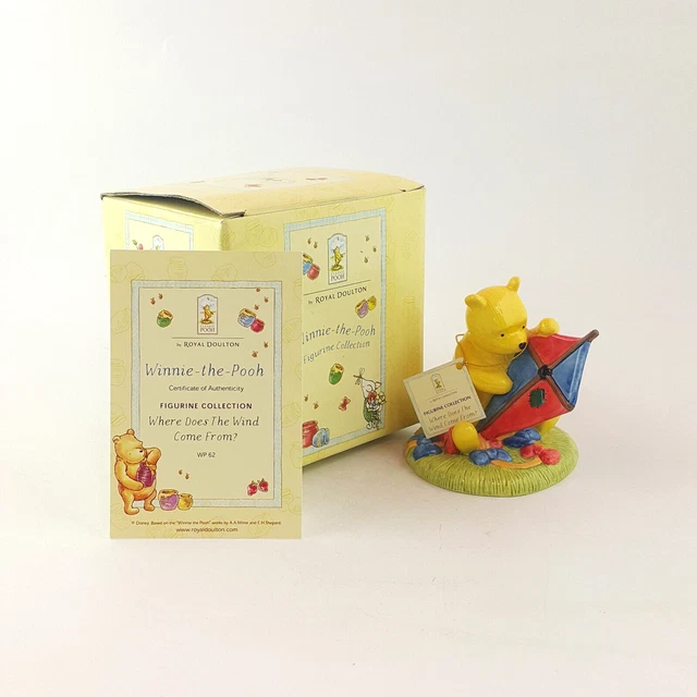 ROYAL DOULTON WINNIE The Pooh - Where Does The Wind Come From? WP62 ...