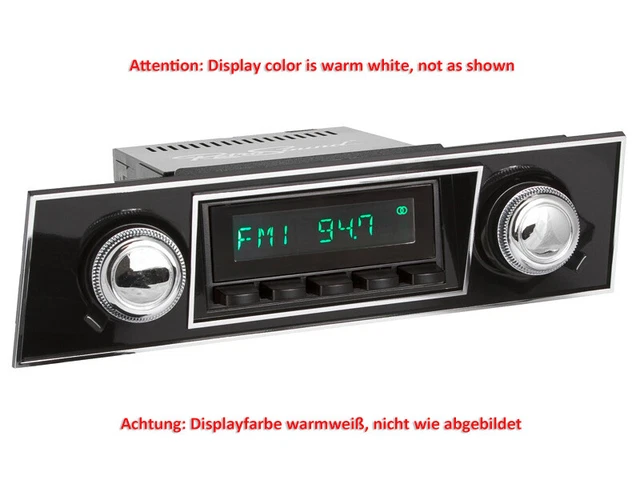 PER PONTIAC FIREBIRD 1967-68 Auto D'Epoca Radio DAB+ Fm Bluetooth Aux ...