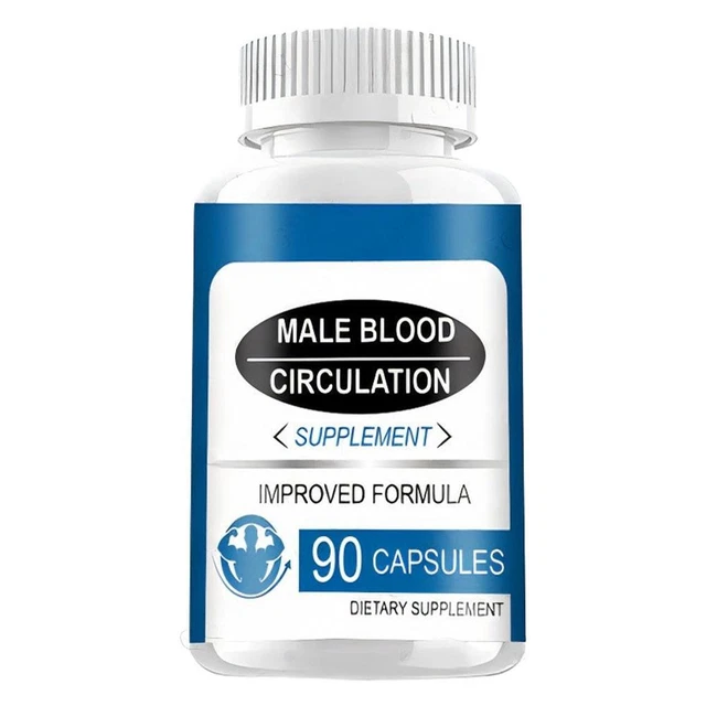 MEN'S BLOOD CIRCULATION Supplements for Blood Flow and Endurance/Energy ...