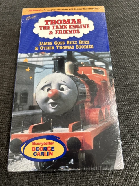 THOMAS THE TANK Engine & Friends James Goes Buzz VHS 1991 Rare NEW £26. ...