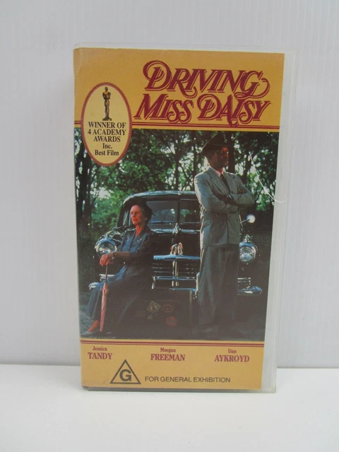 DRIVING MISS DAISY, VHS Tape, Morgan Freeman, Vintage Video, Movie, G ...