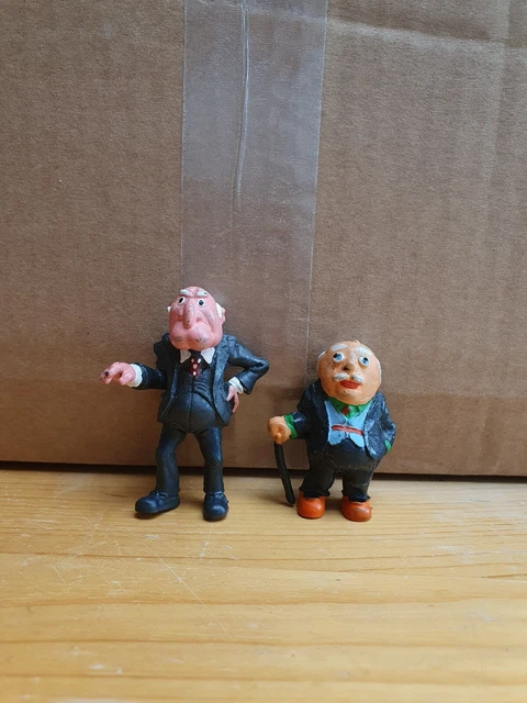 ZWEI SUPER SELTEN Figuren Muppet Show Opa Statler & Waldorf ...