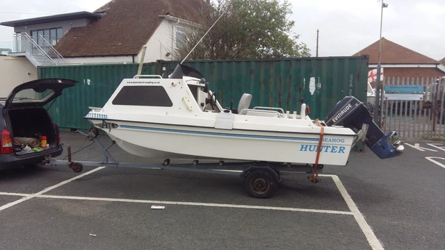 FISHING BOAT SEA hog hunter £2,600.00 - PicClick UK
