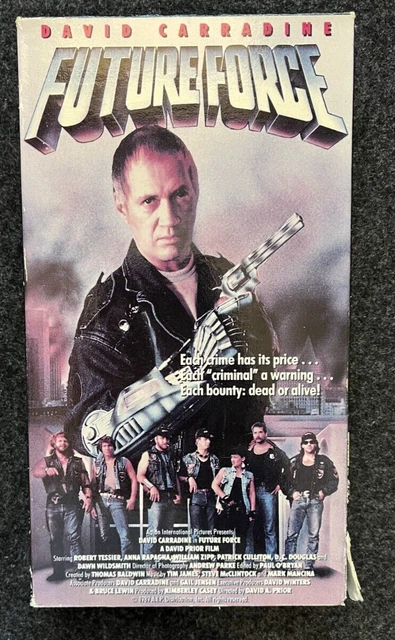 FUTURE FORCE 1988 VHS Tested David Carradine Cult David Prior AIP ...