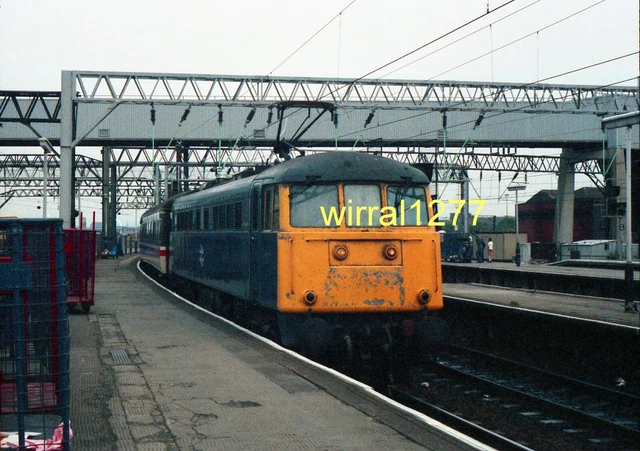 ORIGINAL RAILWAY NEGATIVE Class 85 85018 at Manchester Piccadilly £3.00 ...