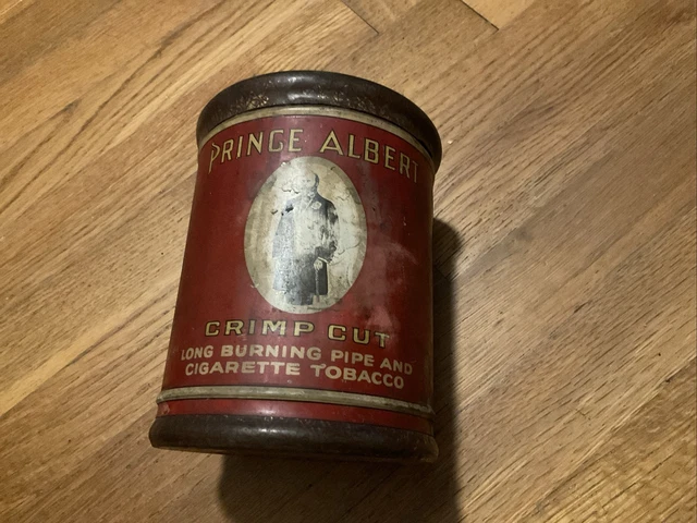 VINTAGE PRINCE ALBERT Crimp Cut Long Burning Pipe And Cigarette Tobacco ...