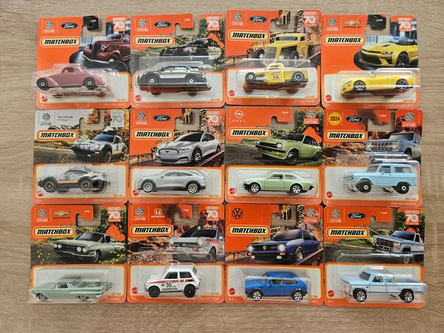 MATCHBOX 2022 2023 2024 . Au choix VOLKSWAGEN PORSCHE FORD OPEL ...