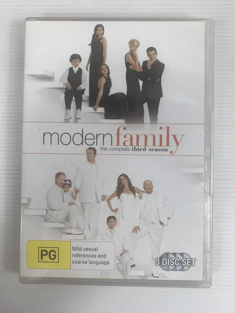 MODERN FAMILY THE Complete Third Season 3 DVD R4 TV Series Comedy EUR 6 ...