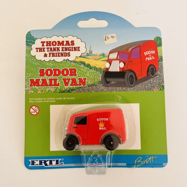 ERTL SODOR MAIL Van 1999 Thomas The Tank Engine & Friends Collector ...