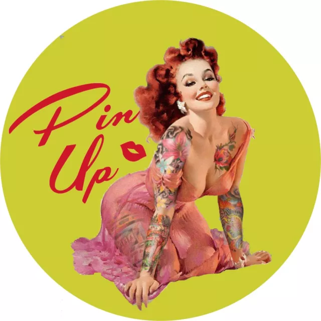Pin Up Girl Hot Rat Rod Stickers Vintage Classic Car Decals Sexy Retro
