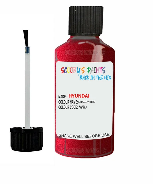 PAINT FOR HYUNDAI Dragon Red Wr7 Palisade Car Paint Touch Up £6.88 ...