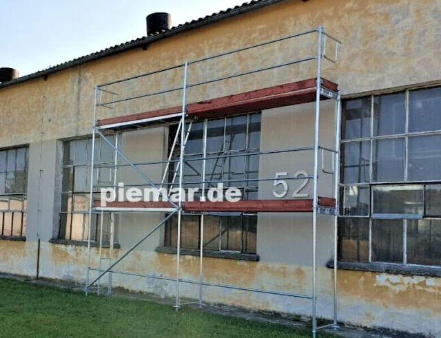 GERÜST 37,2 QM Stahlrahmen 6x6,2m Fassadengerüst Stahlgerüst Bordbretter ^ EUR 1.599,00 ...