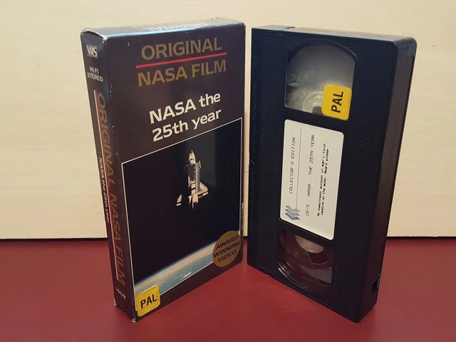 ORIGINAL NASA FILM - Nasa The 25th Year - PAL VHS Video Tape £4.99 ...