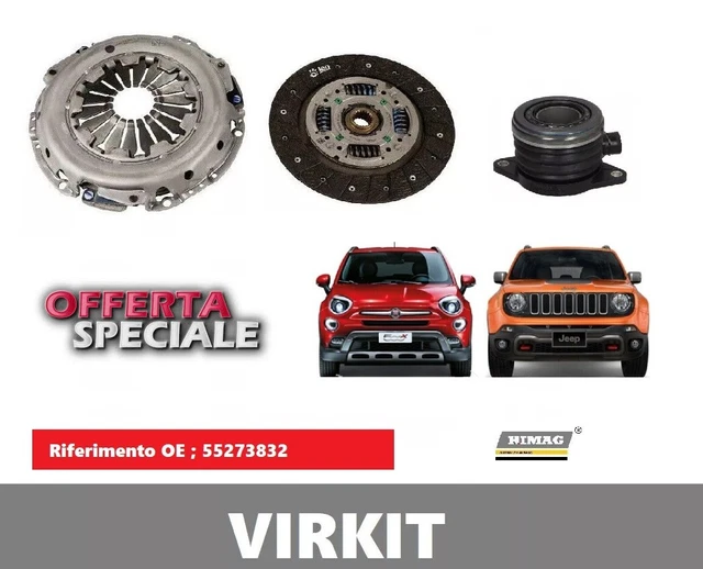 55273832 KUPPLUNGSSATZ FÜR Fiat 500X Jeep Renegade 1.6 81 Kw 110 HP ...
