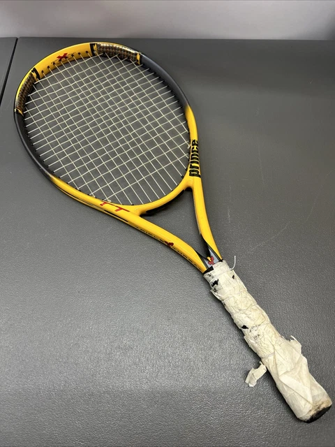 PRINCE TRIPLE THREAT TT SCREAM B875 OS TENNIS RACQUET Yellow Black ...