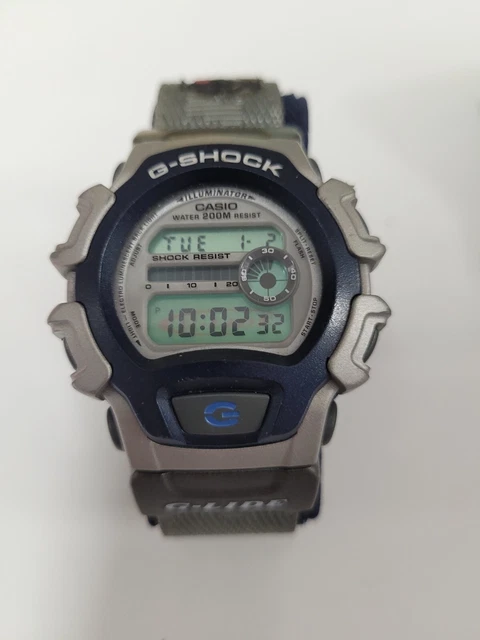VINTAGE CASIO G-SHOCK DW-004 Model G-Lide Original made japan EUR 120 ...