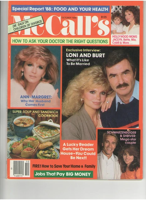 ANN MARGRET MARIA Shriver Loni Anderson Burt Reynolds Saga Mink Julia ...