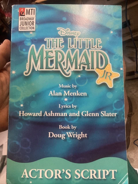 DISNEY’S THE LITTLE Mermaid Junior Actors Script £11.15 - PicClick UK