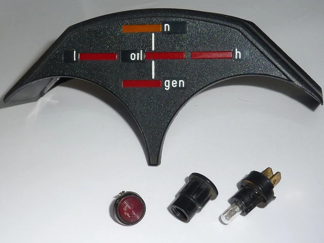 MOTO GUZZI LE Mans Mk1: Warning Light Console £77.00 - PicClick UK