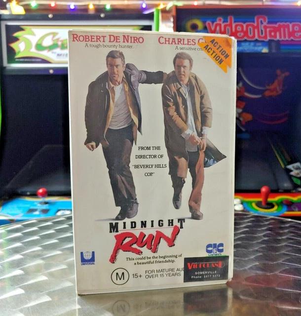 MIDNIGHT RUN - Robert De Niro - VHS Movie Video - Big Box Ex Rental £4.75 - PicClick UK