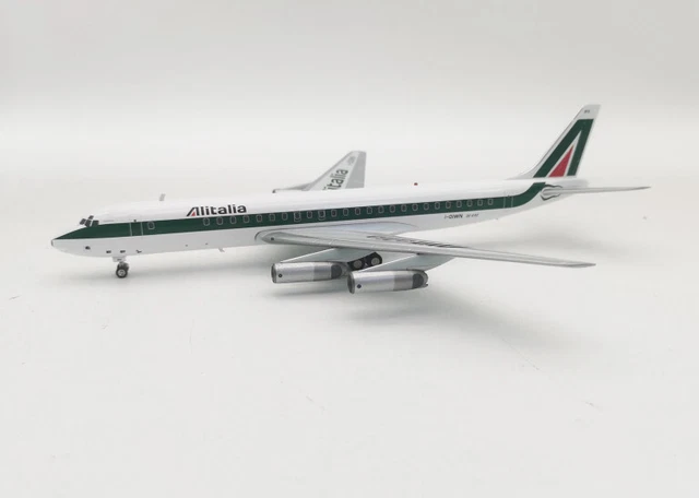 INFLIGHT 1/200 ALITALIA Mcdonnell Douglas Dc-8-62H I-Diwn With Stand ...