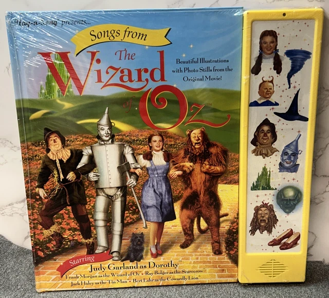 PLAY-A-SONG BOOK SONGS From The Wizard Of Oz Sealed 1996 New £27.36 ...