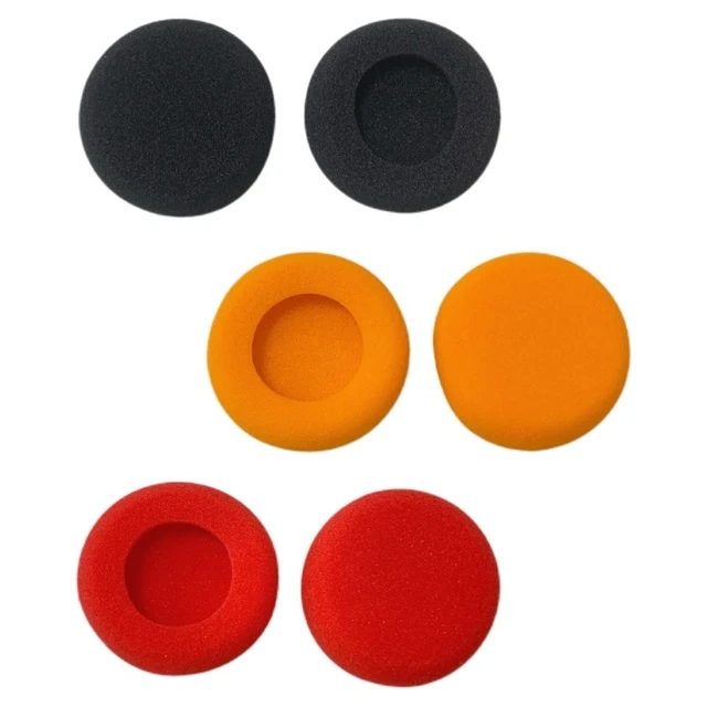 50MM FOAM HEADPHONES Earbud Ear Pads Sponges Cover Headsets Earphone ...