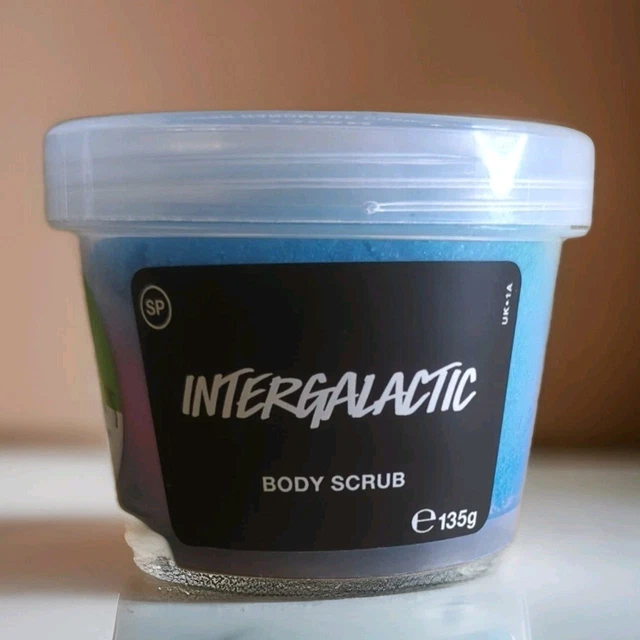 INTERGALACTIC BODY SCRUB LUSH 135g FREE SHIPPING £9.00 - PicClick UK