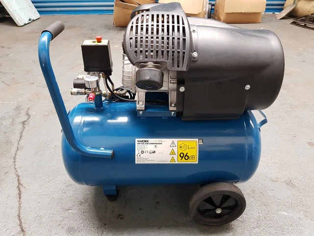WORKZONE 50 LITRE Air Compressor £101.00 - PicClick UK