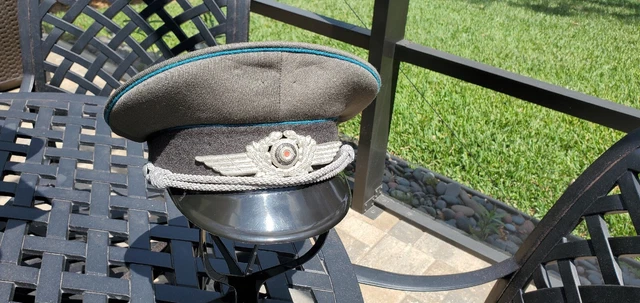 WW2 ORIGINAL COCKADE on repo German Luftwaffe Air Force Officers Peak ...