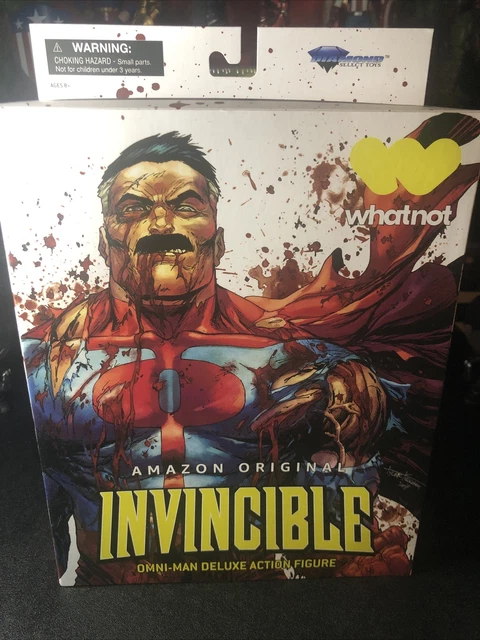 INVINCIBLE DELUXE ACTION Figure - Battle Damage Omni-Man - C2E2 ...
