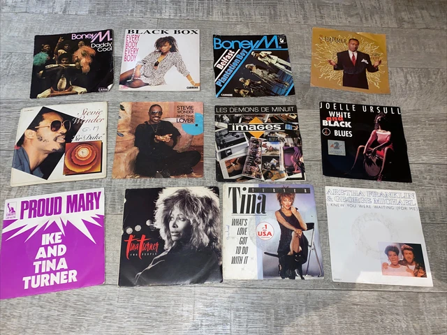 LOT DE 12 DISQUES VINYLES 45T.musique Afro-américaine Années 70-80 ...