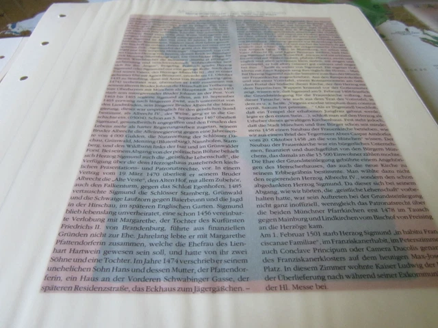 MÜNCHEN ARCHIV 5 Persönlichkeiten 5003 Herzog Sigismund 1439-1501 J ...