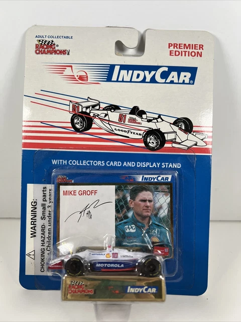 RACING CHAMPIONS PREMIER Edition Indy Car Series Mike Geoff Motorola ...